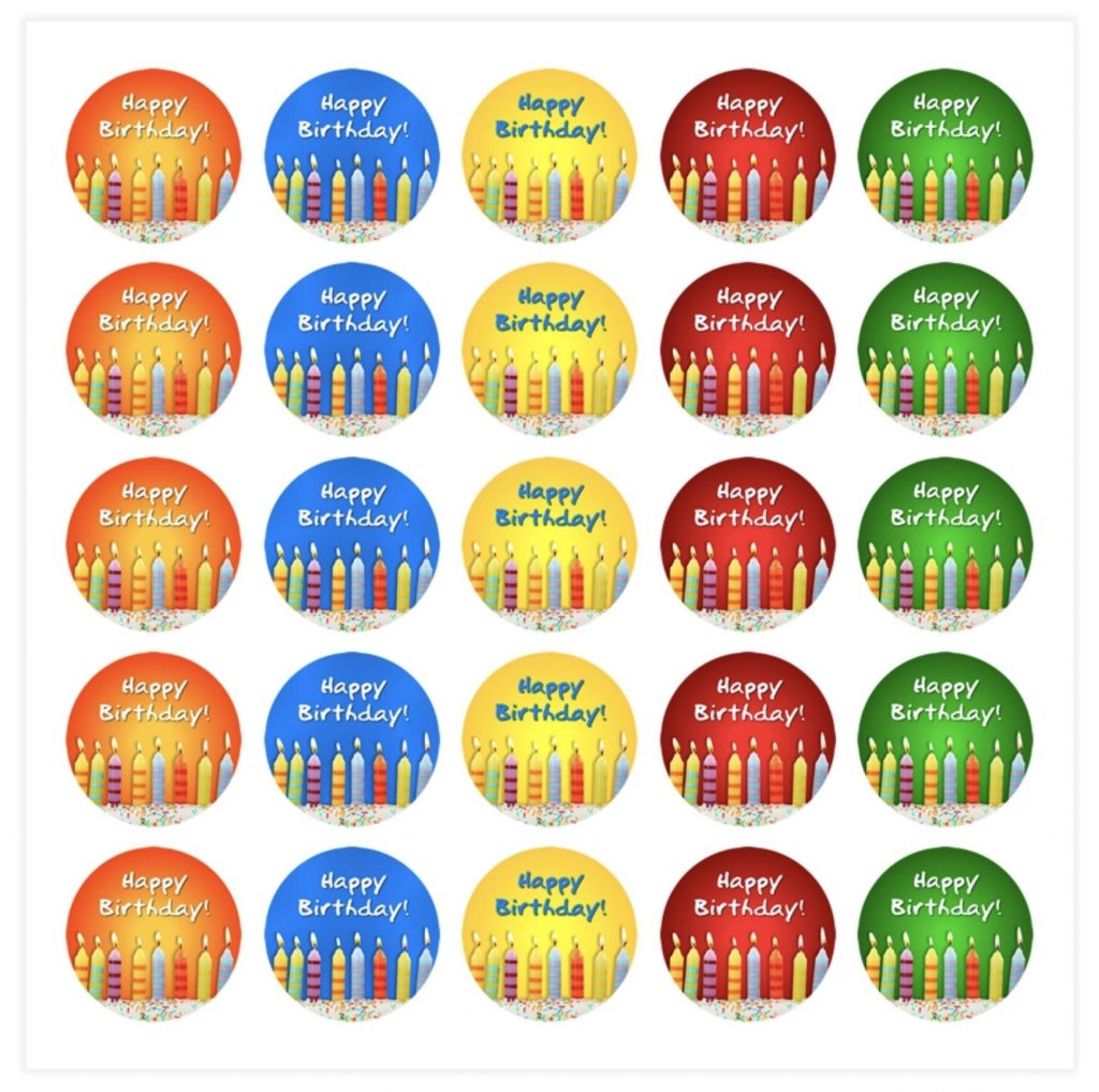 Happy Birthday Stickers – Mol an Óige