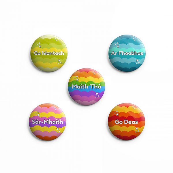 Irish Reward Good Work Badges (x10) – Mol an Óige