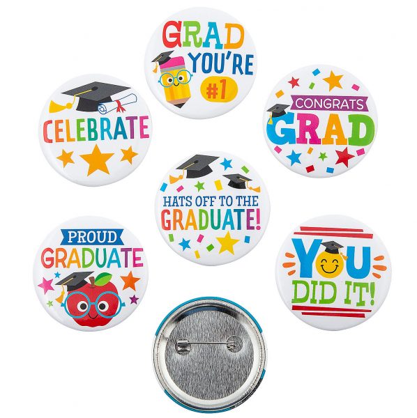 I Graduated Badges – 12Pc – Mol an Óige