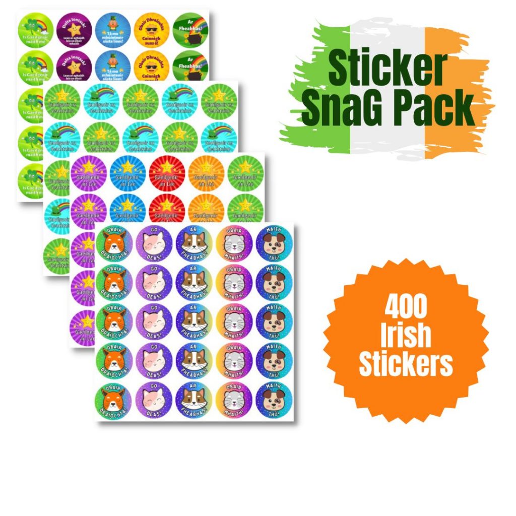 SNAG STICKER PACK – Mol an Óige